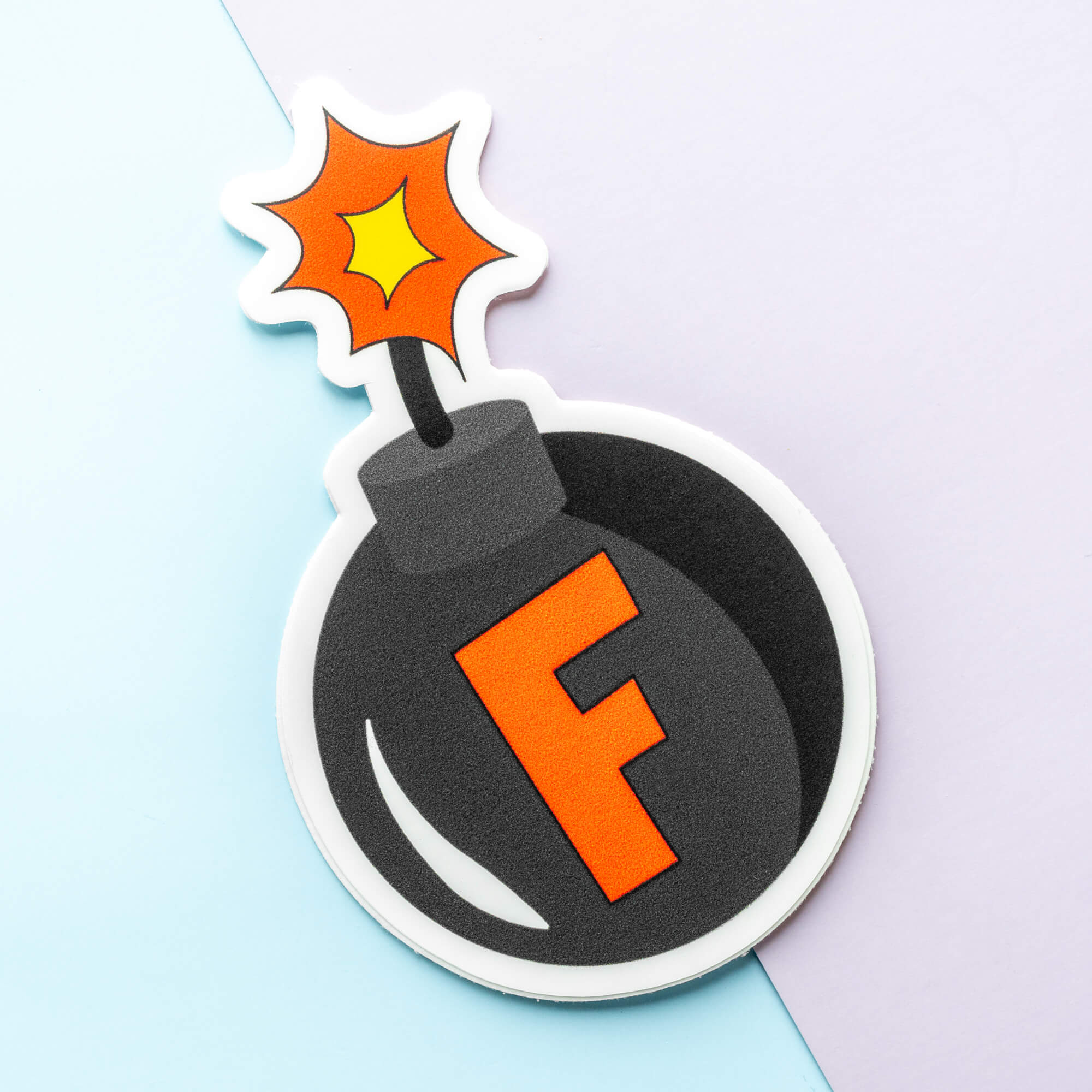 F Bomb Vinyl Stickers – Moonmoli