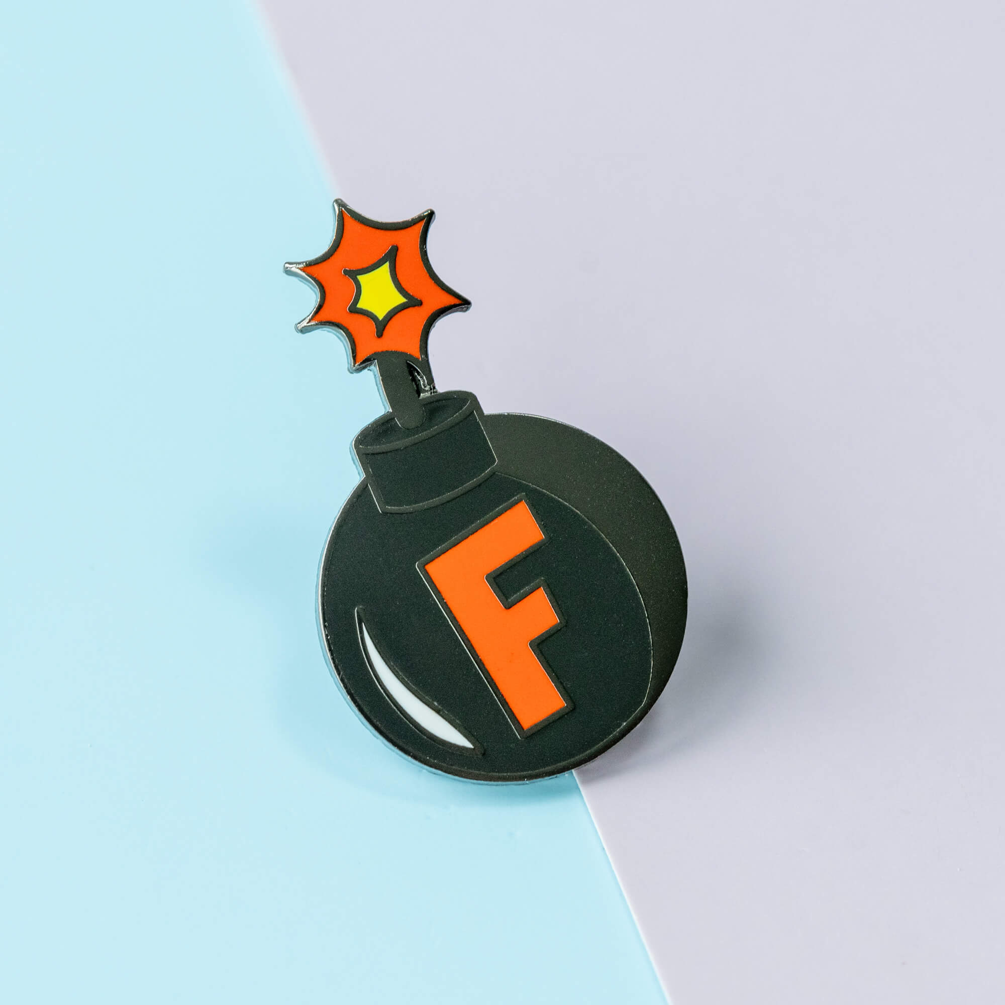 F Bomb Enamel Pin – Moonmoli