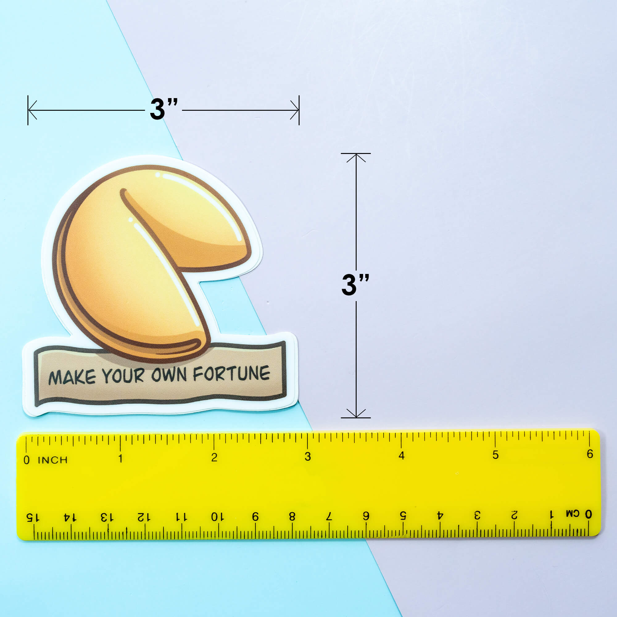 Make Your Own Fortune Cookie Vinyl Stickers – Moonmoli