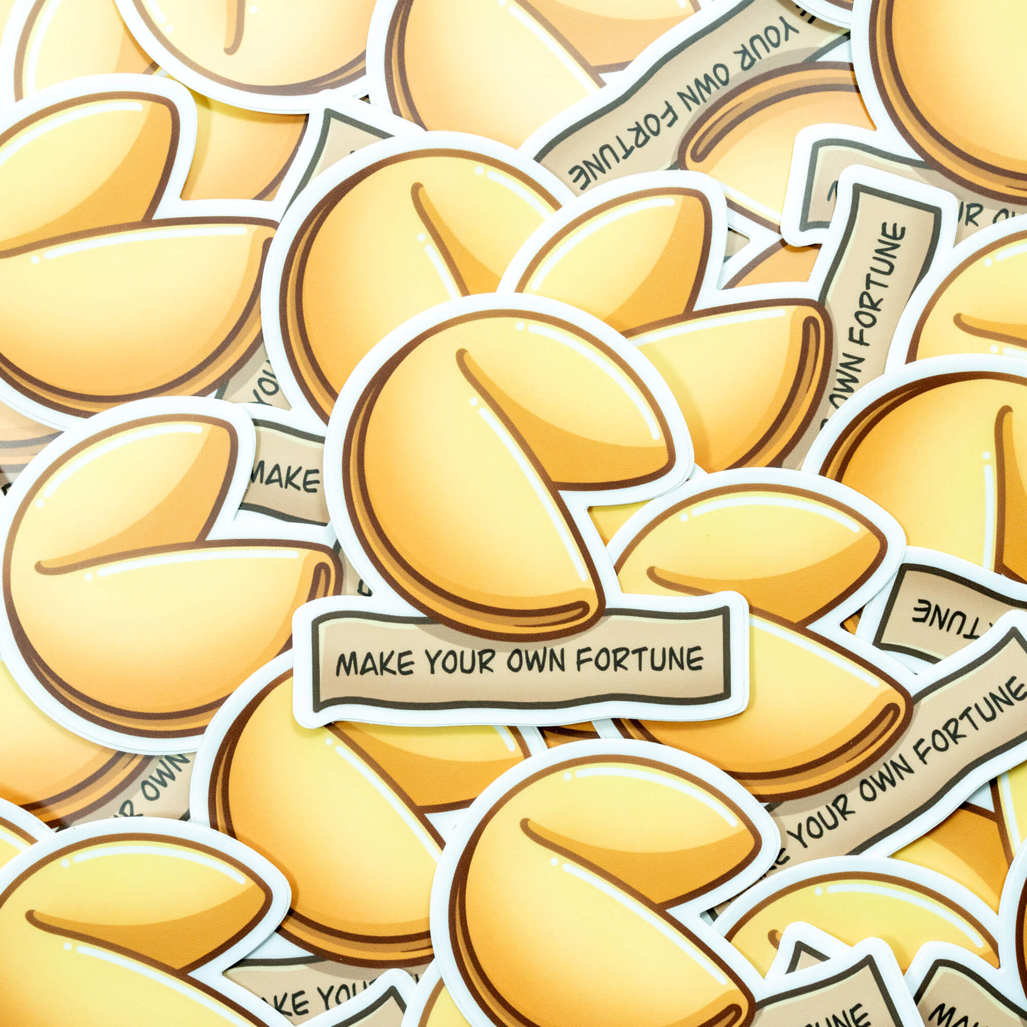 Make Your Own Fortune Cookie Vinyl Stickers – Moonmoli